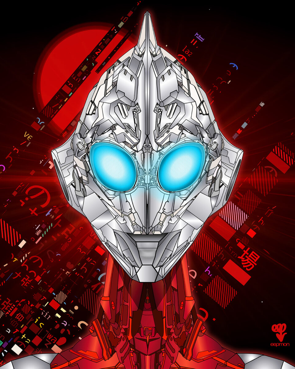 Ultraman: Rising Ken Sato | Portrait by EEPMON | World of EEPs